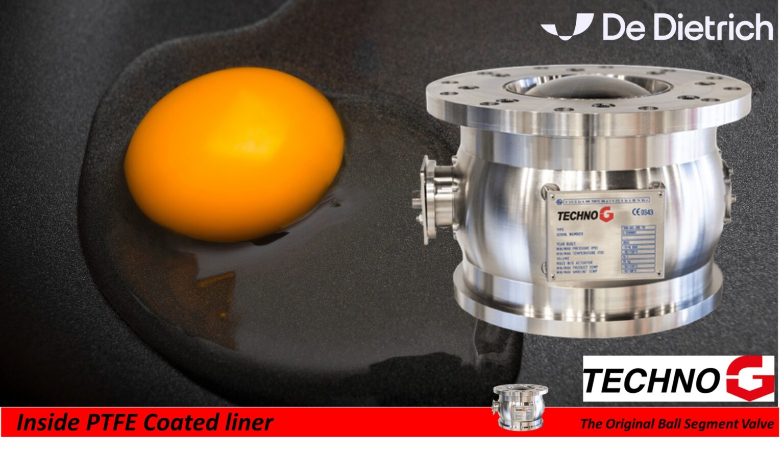 Techno-G Introduces Advanced PTFE-Protected Ball Segment Valves for